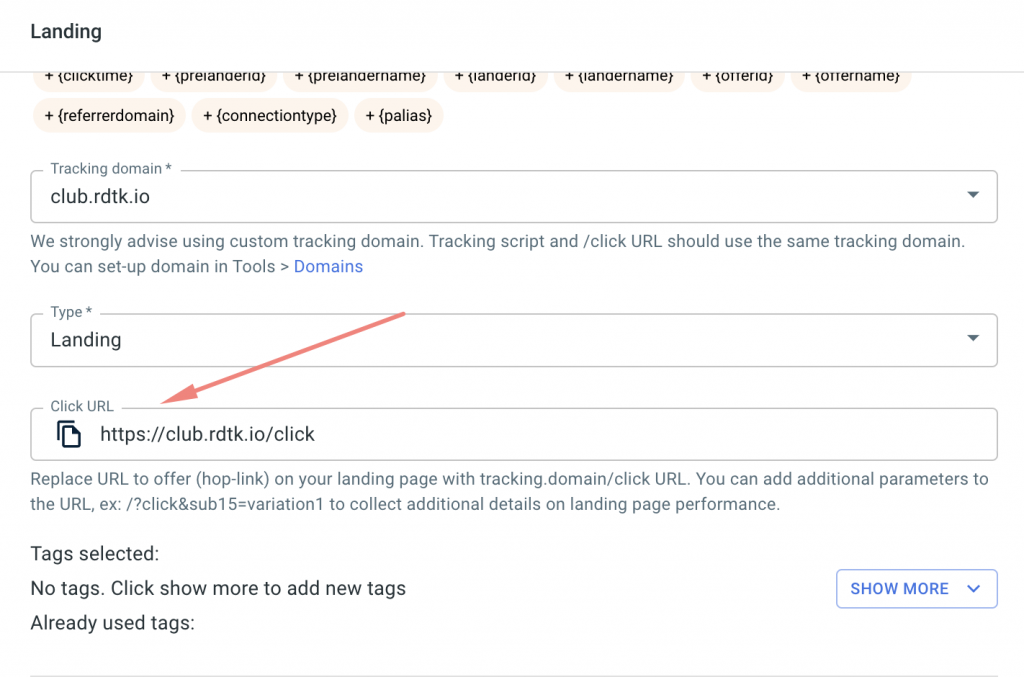 No redirect / redirectless tracking | RedTrack Help