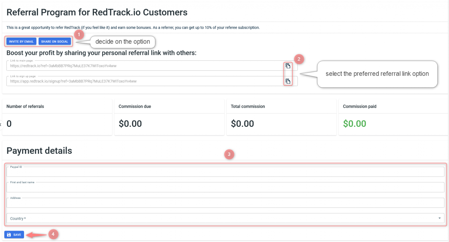 RedTrack Referral Program | RedTrack Help